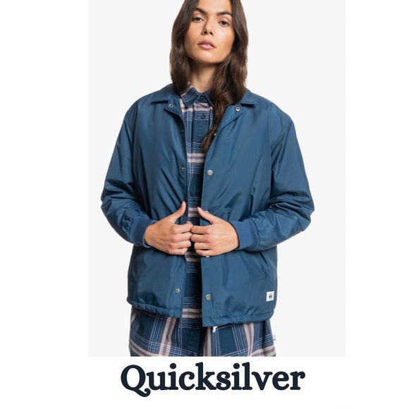 Quiksilver | Jackets & Coats | Brand New Quicksilver Essential Time ...